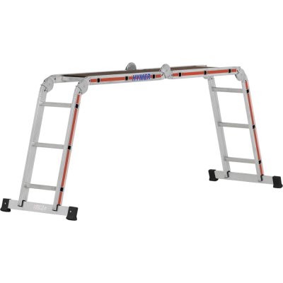 Univerzální zebrík 4x3 príclí vcetne plo | TOOLZONE